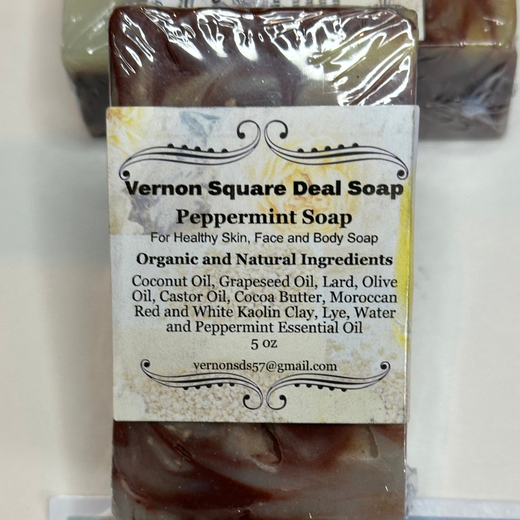 Peppermint Soap – Vernon Square Deal Soap